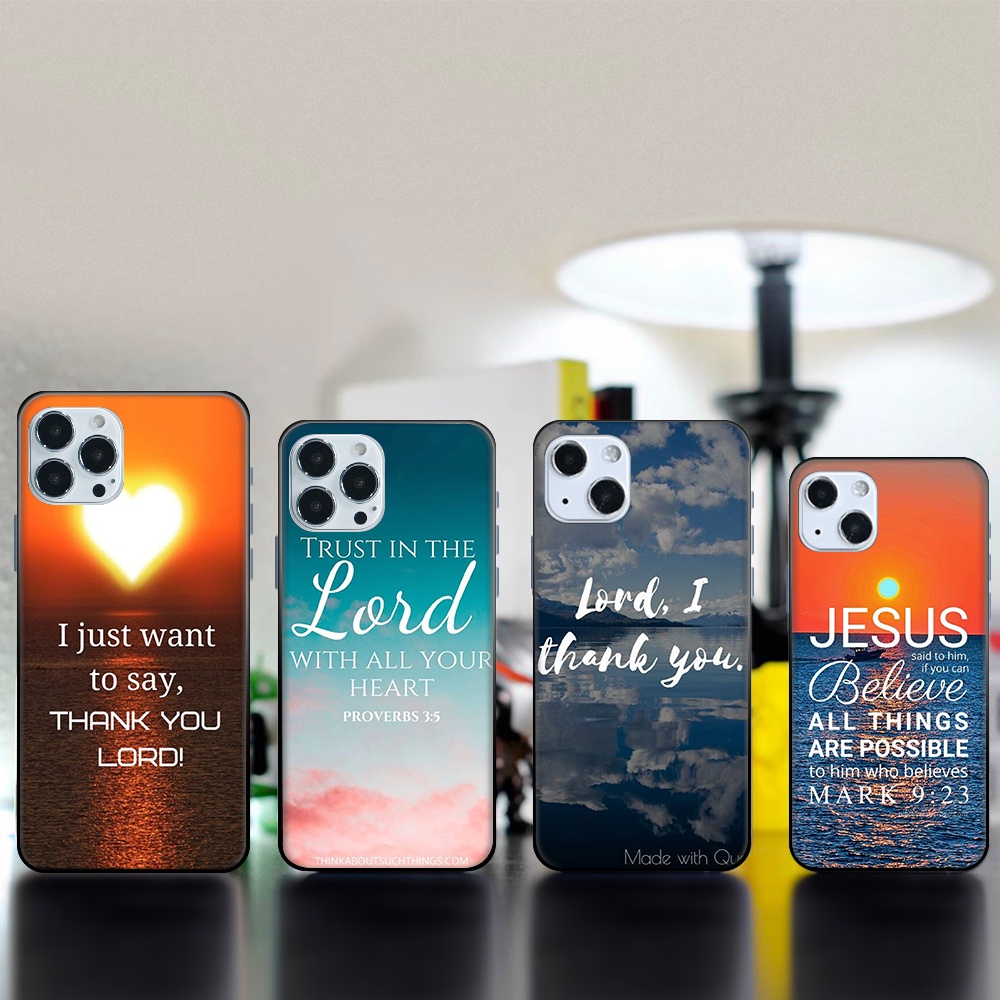 Christ Bible Verse Jesus Christian Phone case iPhone 13 Pro Mini Max 14 ...