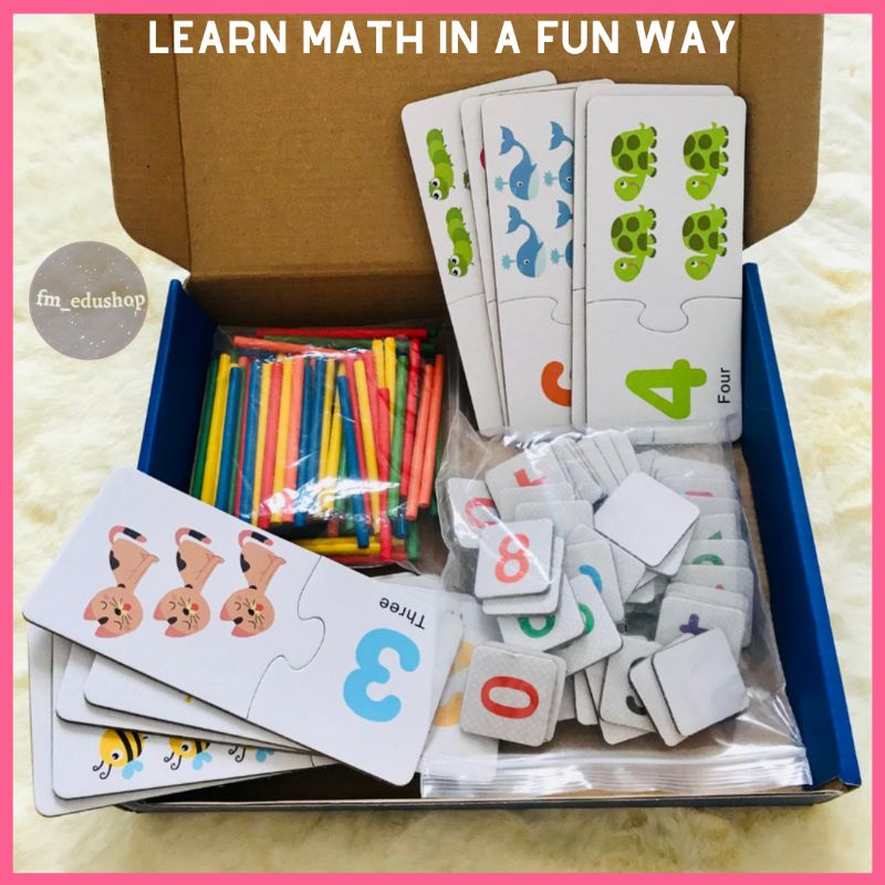 ALAT BANTU MENGAJAR MATEMATIK NUMBER CARD INTELLIGENT STICK MATHEMATICS ...