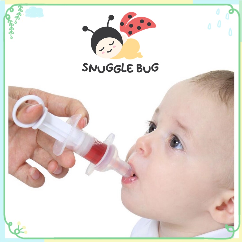 Anti-Choke Medicine Feeder Baby Syringe Feeding Device Penyedut Suap ...