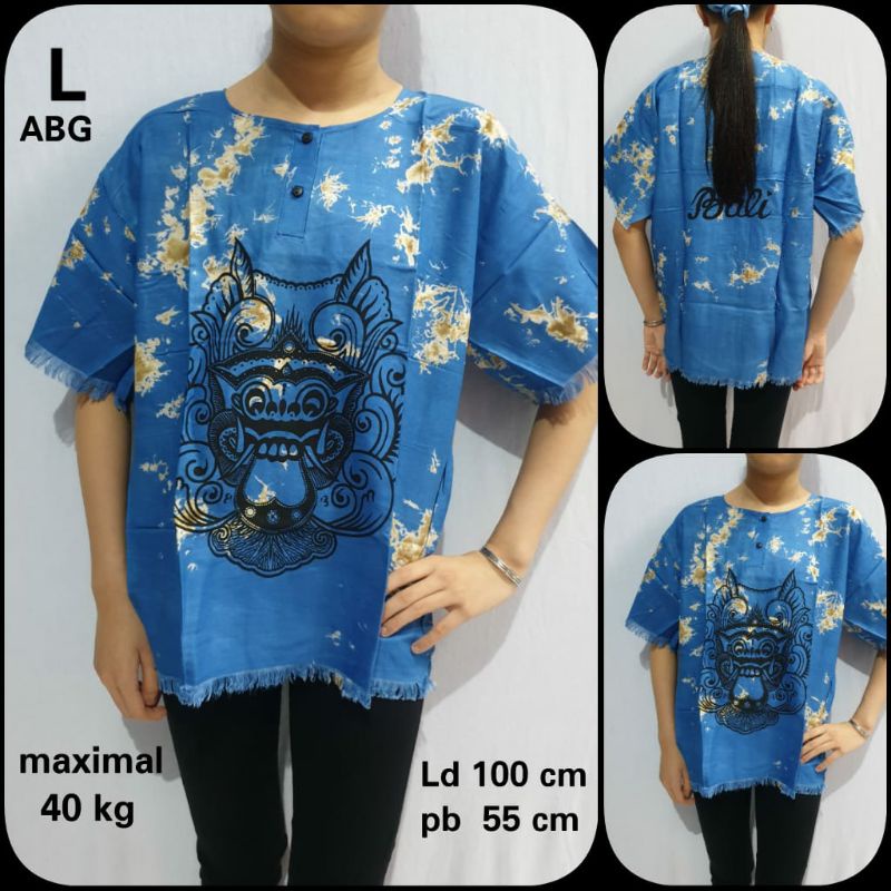 Abg L adult Balinese barong clothes, maximum 40 kg, basic color ...