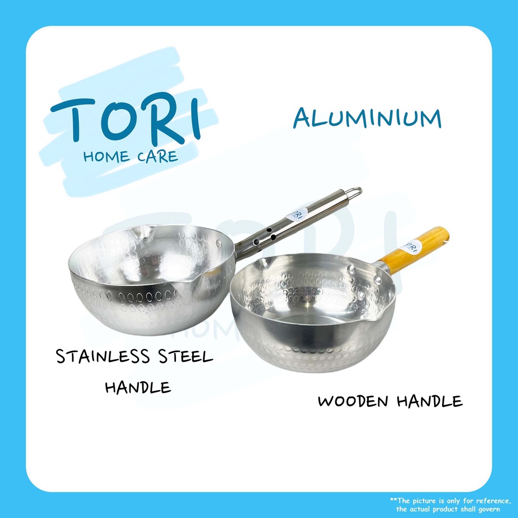TORI HOME Aluminium Saucepan Japanese Style | Snow pan | Saucepot ...