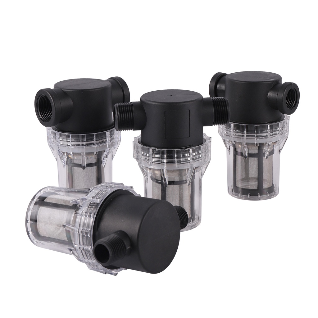 1pcs 1/2''3/4''Female Male Thread Filter 80 Mesh Stainless Steel ...