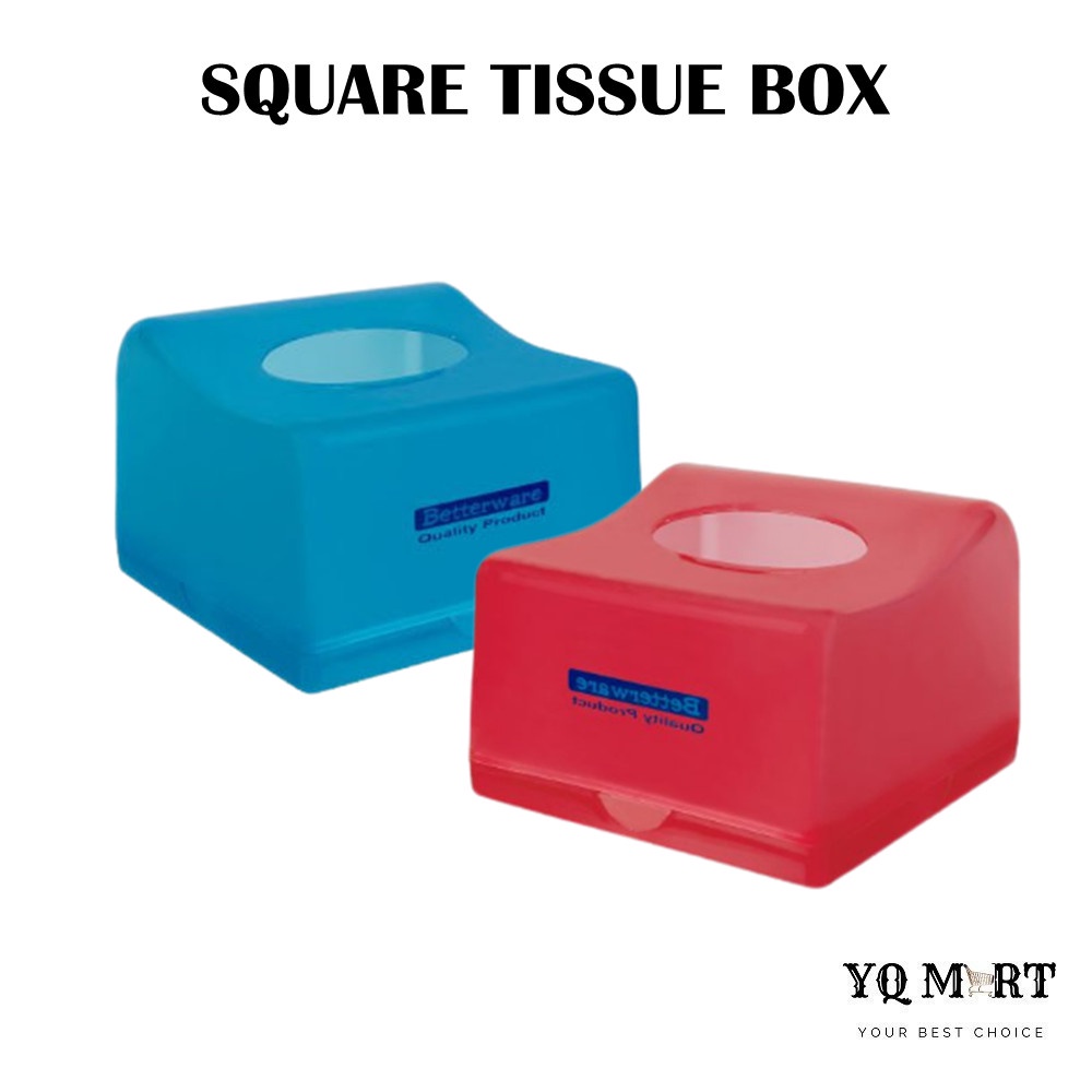Plastic Square Tissue Box/SquareTissue Box/Kotak Tisu Segi Empat ...