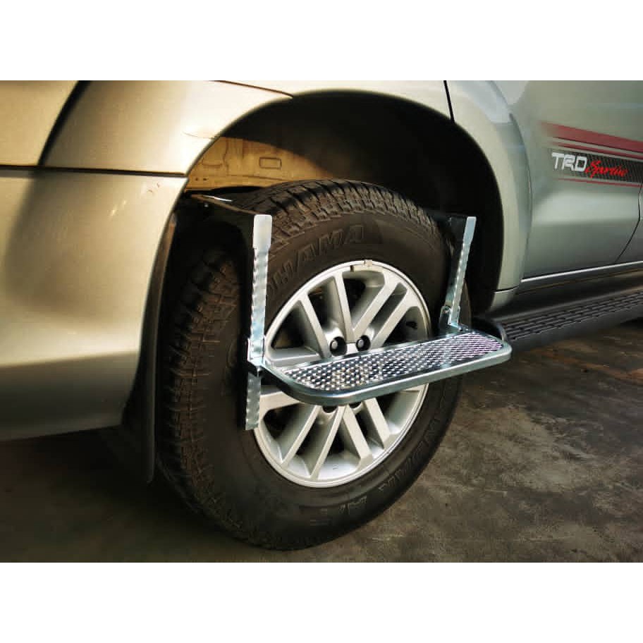 Heavy Duty Tyre Wheel Step / Adjustable Tire Stand / Tyre Step Ladder ...