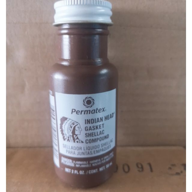 PERMATEX SHELLAC GASKET GUM/INDIAN HEAD SHELLAC COMPOUND 59ML | Shopee ...