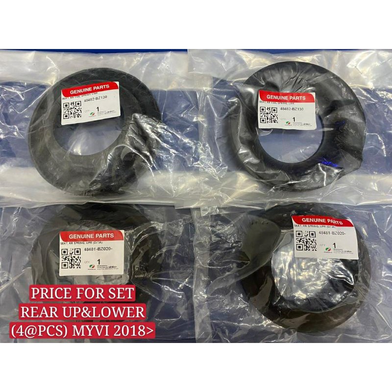 ORIGINAL PERODUA MYVI D20N (2018>) REAR COIL SPRING RUBBER UPPER ...