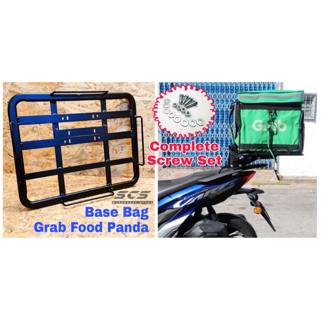 Tapak Monorack Food Delivery Bag Bracket Base Y15ZR Vario Y16ZR RS150 ...