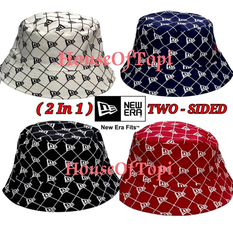 New Era Bucket Hat Double Side Fashion Men's And Women's Outdoor Hat ...