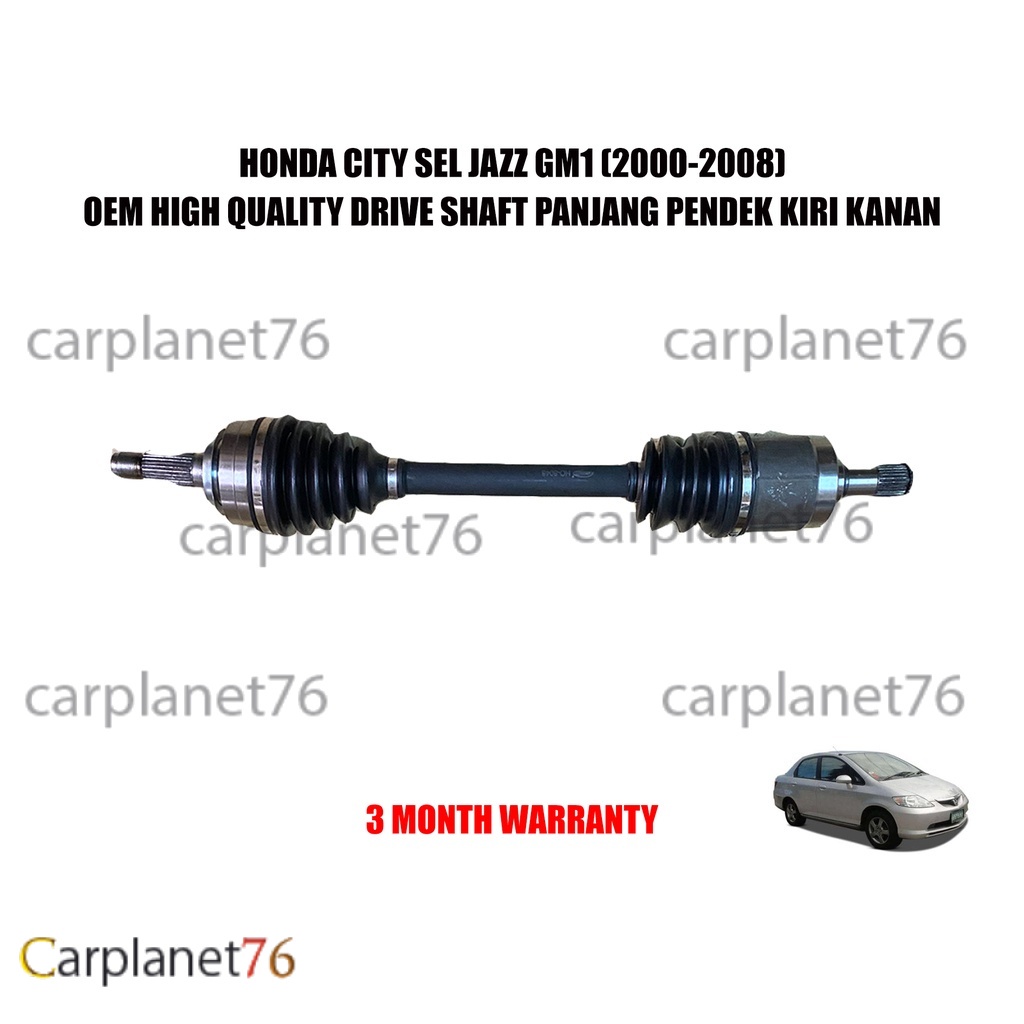 HONDA CITY SEL JAZZ GM1 IDSI VTEC 2000-2008 DRIVE SHAFT LONG SHORT KIRI ...