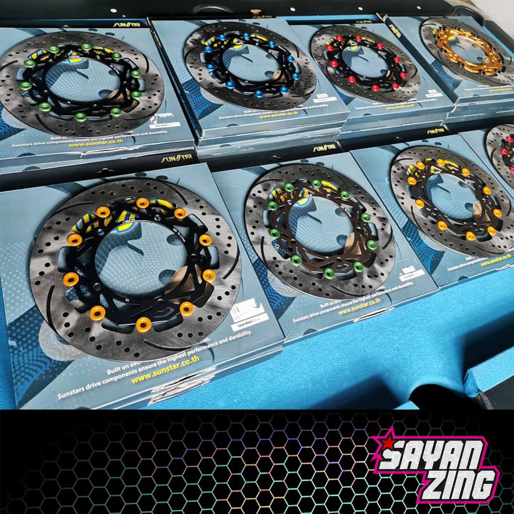 Yamaha Xmax Sunstar Disk Brake Oversize and standard size(Oversize ...