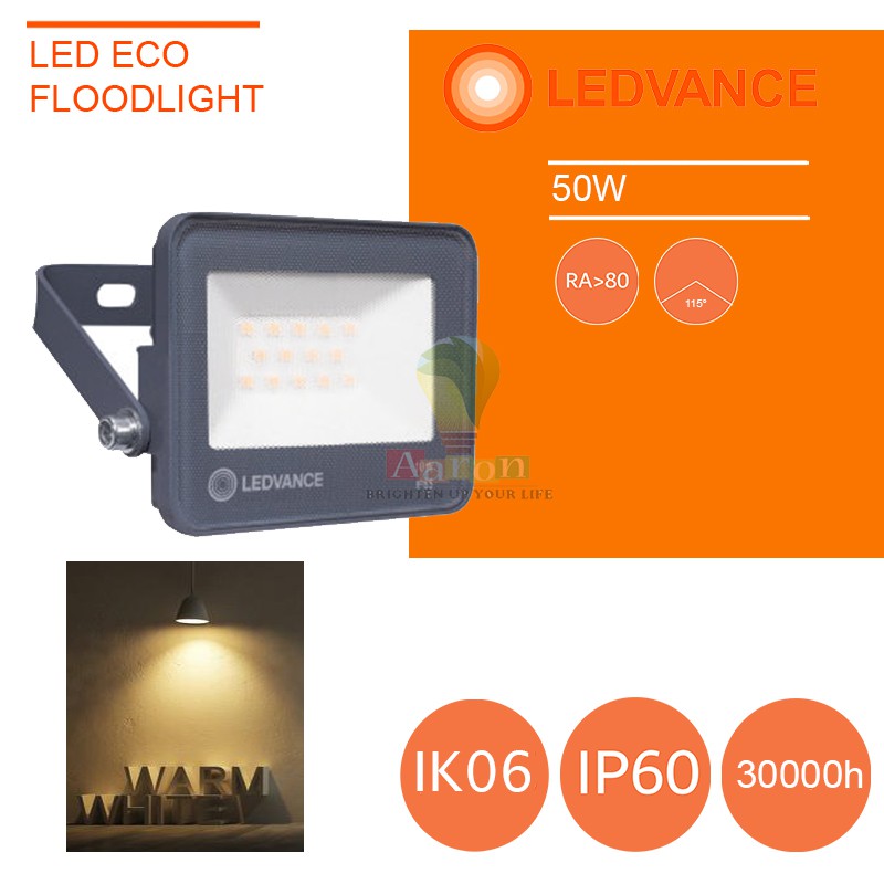 Osram Ledvance 10W/50W LED FloodLight Waterproof IP65 Outdoor SpotLight Aaron Shop | Shopee Malaysia
