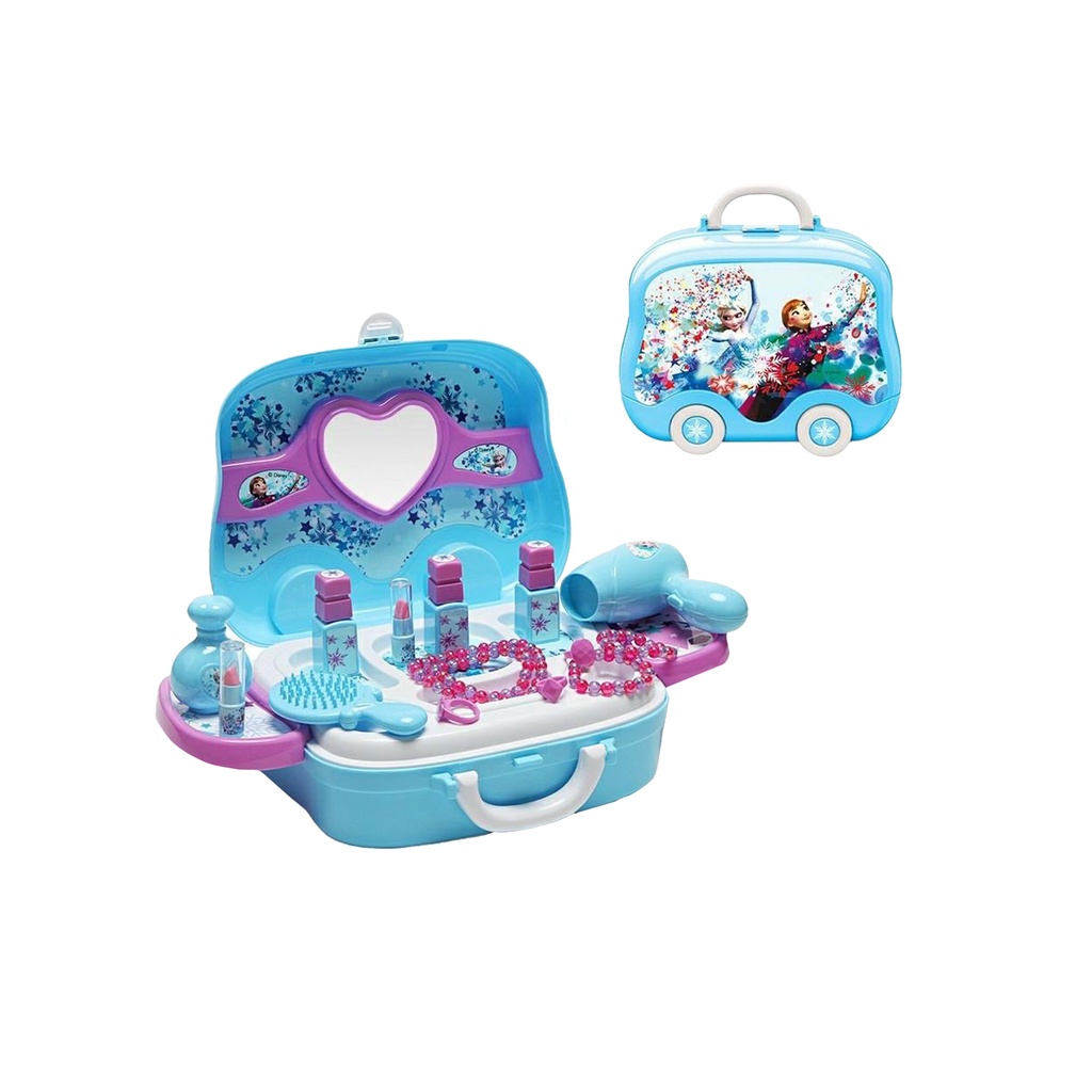 Disney Frozen Children Makeup Set Blue Colour Playset For Kids | Shopee ...