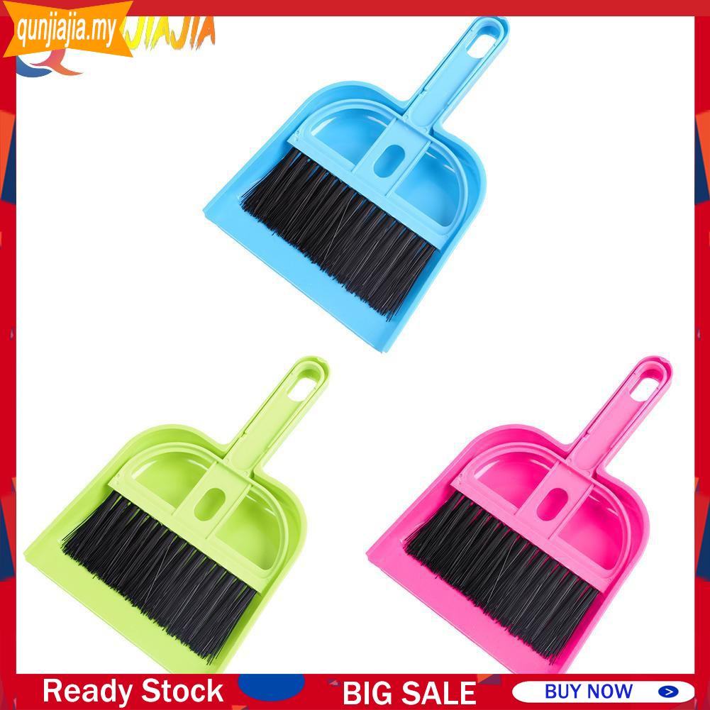 Mini Desktop Sweep Cleaning Brush Keyboard Brush Small Broom Dustpan ...