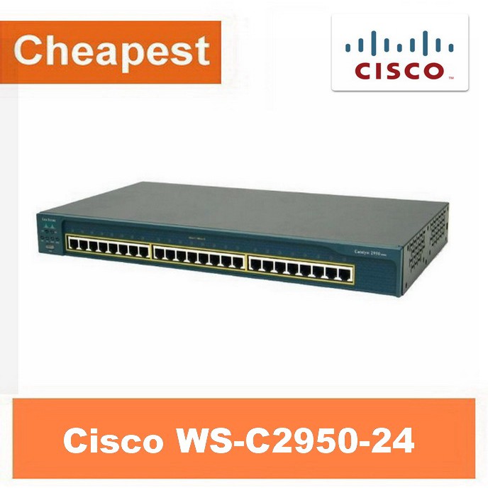 Cisco WS-C2950-24 Catalyst 2950 24 Port 10/100 Switch | Shopee Malaysia