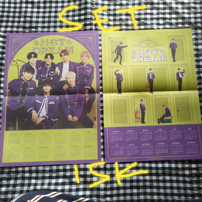 Nct DREAM Calendar Season's Greetings 2022 (OFFICIAL) | Shopee Malaysia