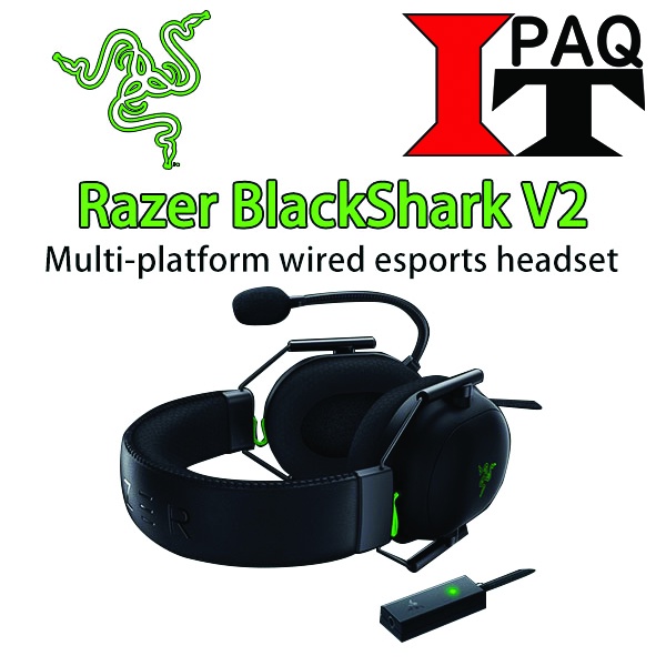 Razer BlackShark V2 Razer™ HyperClear Cardioid Mic With USB Sound Card ...