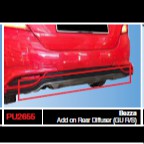 PU2655 PERODUA BEZZA ADD ON REAR DIFFUSER (GEAR UP R/S) | Shopee Malaysia