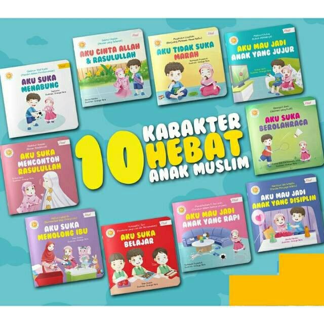 10 Great Muslim Characters (Ziyad Books) | Shopee Malaysia