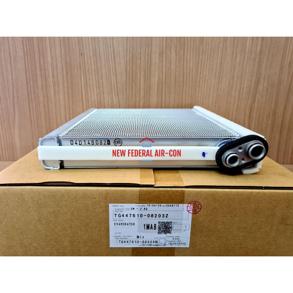 (ORIGINAL) DENSO TOYOTA WISH 2003 ZNE10 ANE11, CALDINA, ISIS EVAPORATOR ...