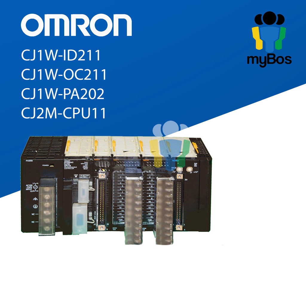 OMRON CJ2M-CPU11 CJ1W-PA202 CJ1W-ID211 CJ1W-OC211 CJ1W-TC101 | Shopee Malaysia
