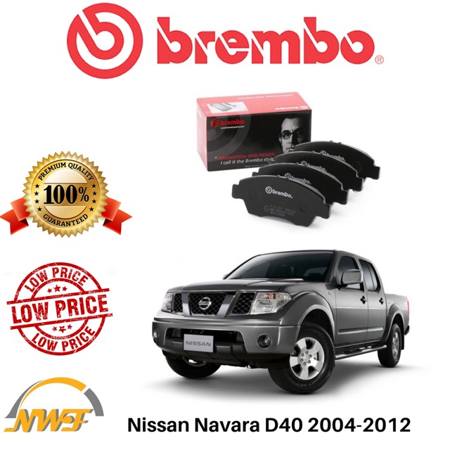 BREMBO Brake Pad Front Nissan Navara 2004-2012 [D40] | Shopee Malaysia