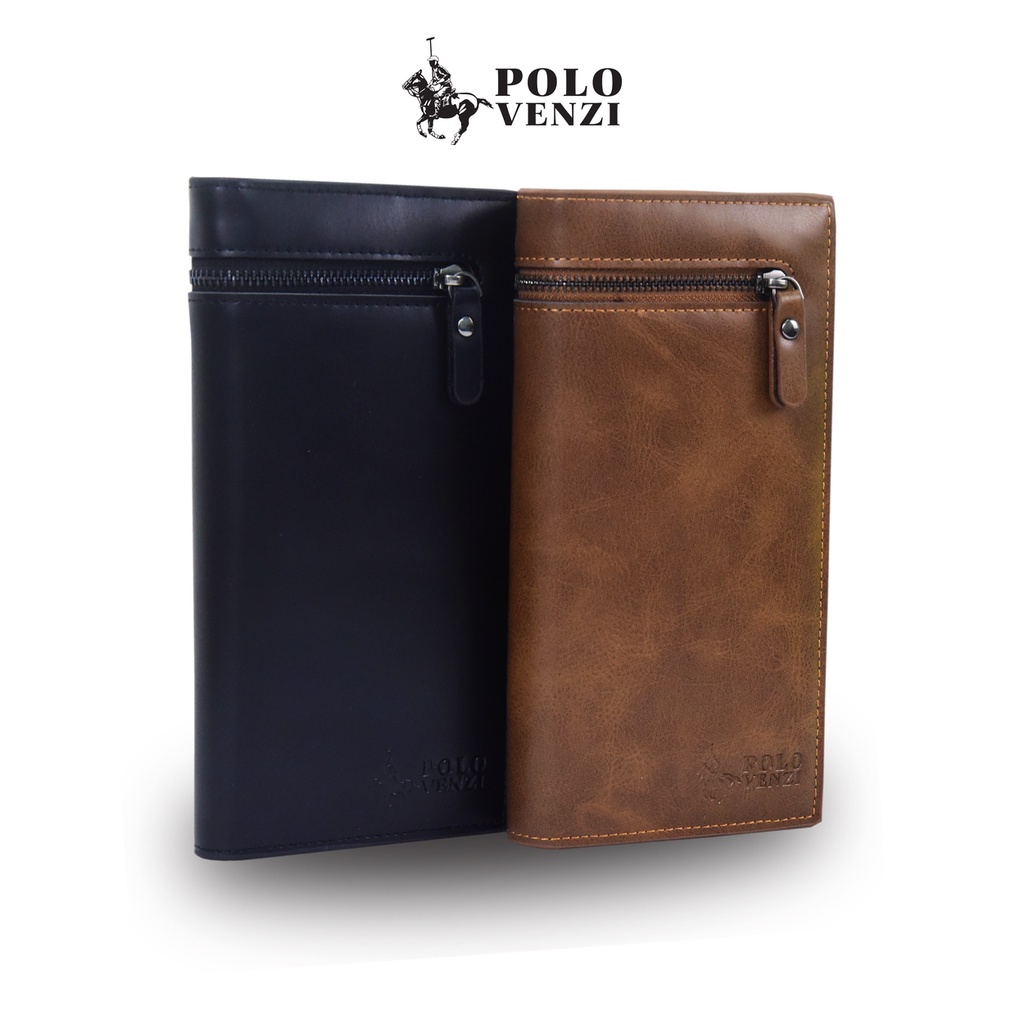 POLO VENZI Men PU Leather Long Wallet Bag Dompet Lelaki (PWL430040 ...