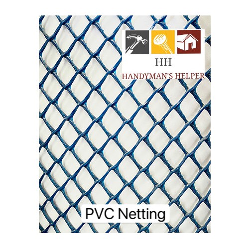 BLUE PVC NETTING PLASTIC NETTING PVC WIRE MESH NETTING DIAMOND SHAPE ...