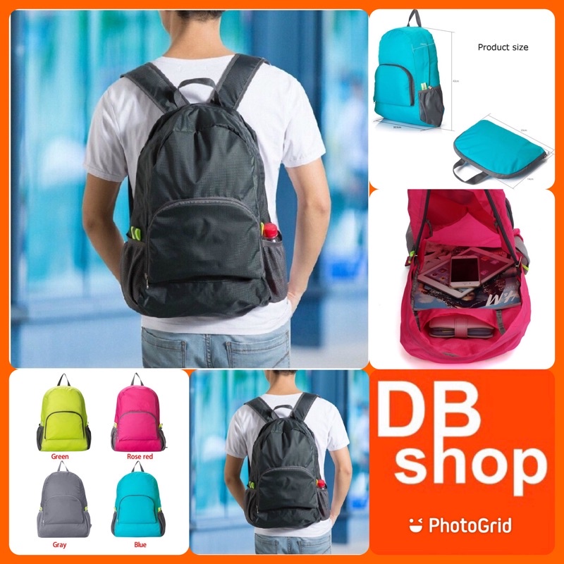 Dbshop - Folding Backpack Foldable Backpack/Travel/Folding Backpack ...