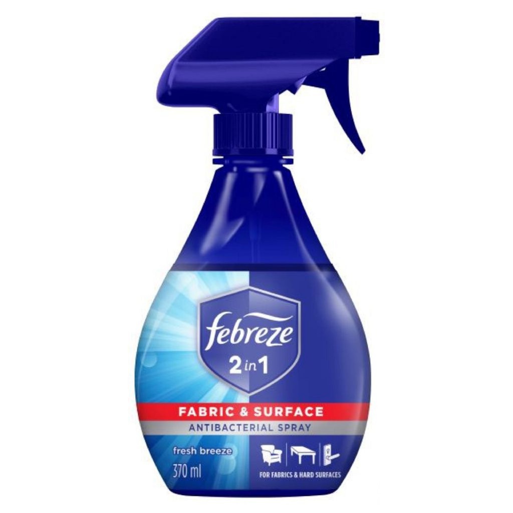 Febreze 2In1 Antibacterial Spray Fresh Breeze (370ml) | Shopee Malaysia