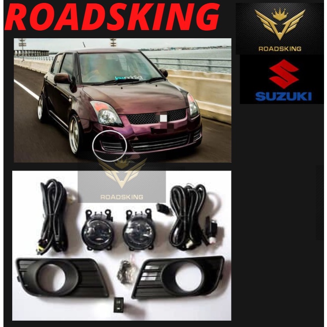 [ FREE BULB ] SUZUKI SWIFT 2007~2010 OEM FRONT BUMPER FOG LAMP LIGHT ...