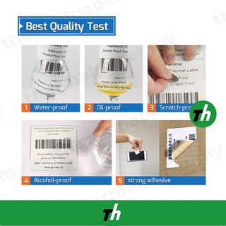 A6 Thermal Sticker 100x150mm / Airway Bill Sticker / Shipping Label ...