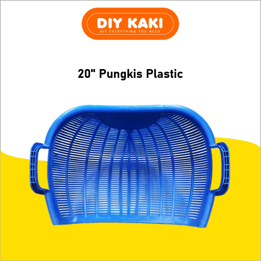 20" Plastic Oil Palm Scooping Basket | Winnowing Basket | Pungkis ...