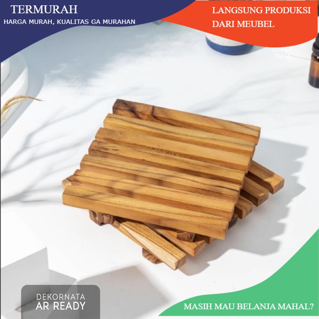 KAYU Dekornata Jo Wood Mat/Placemats/Hot Placemats/Wooden Props ...