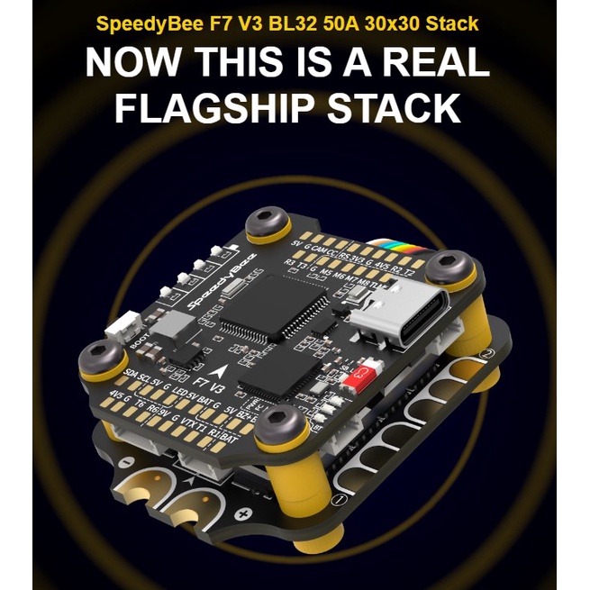 SpeedyBee F7 V3 BL32 50A 30x30 Stack flight controller and ESC | Shopee Malaysia