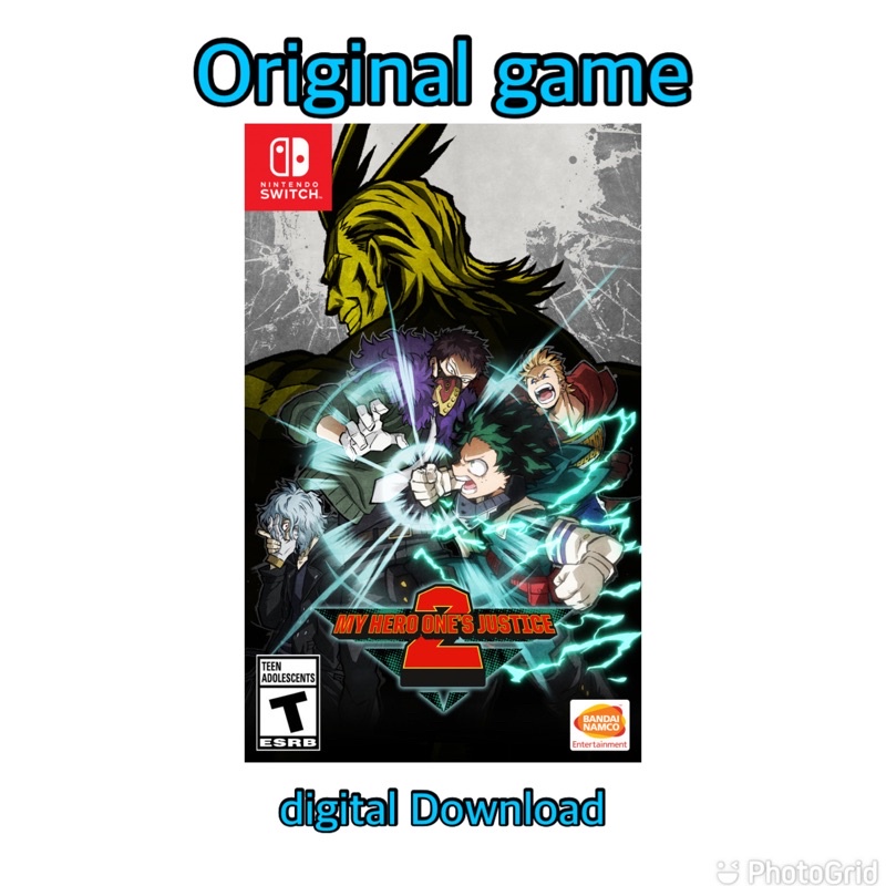 Nintendo Switch My Hero Academia Justice 2 *digital* 我的英雄学院 唯我正义 2 ...