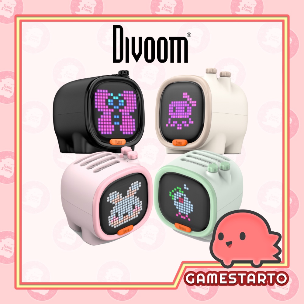 Divoom Timoo - LED Screen Pixel Display - Portable Bluetooth Speaker | Shopee Malaysia