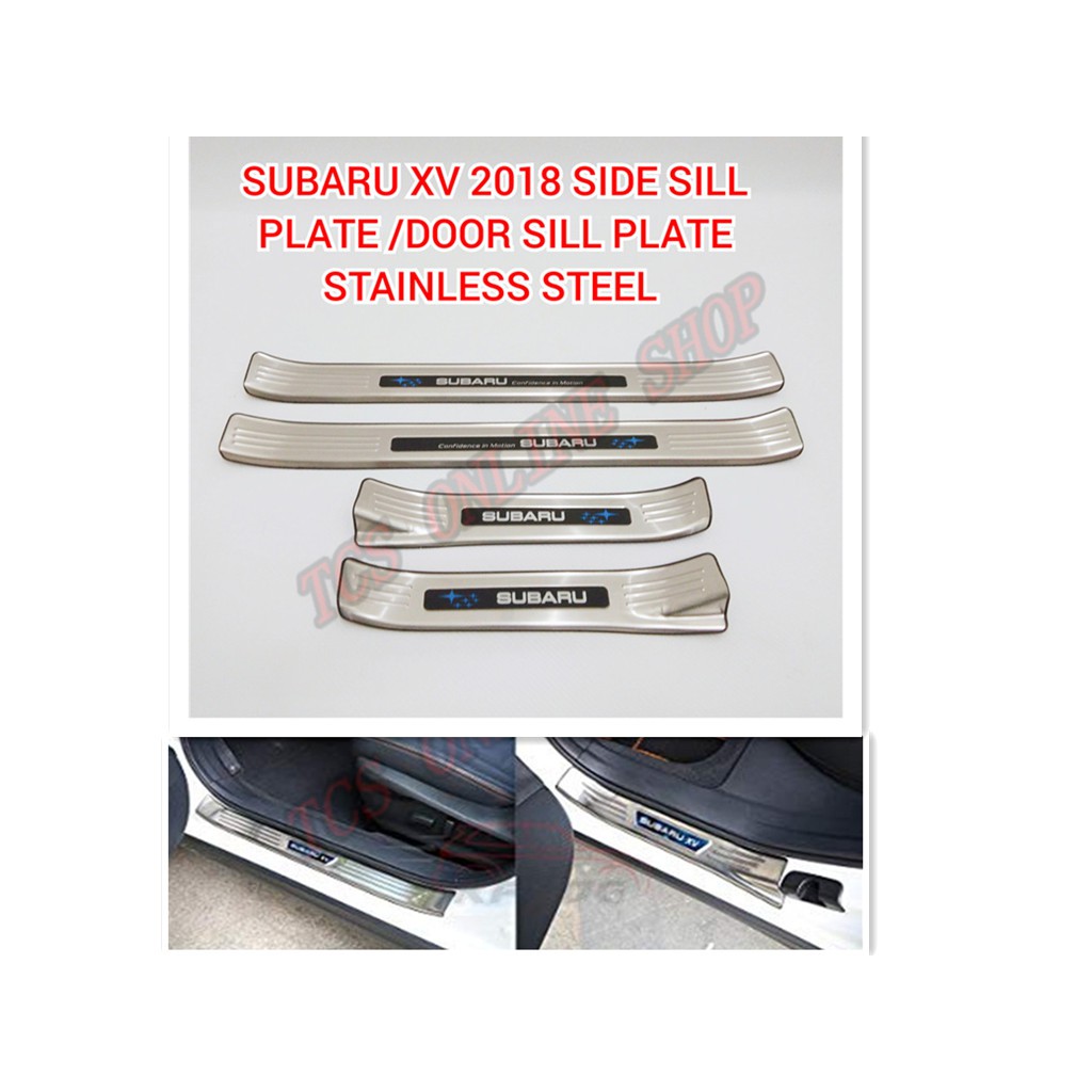 SUBARU XV 2018 - 2022 Side Steel Plate/Door Side Step/SIDE SILL PLATE ...