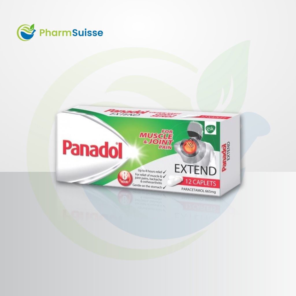 Panadol Extend for Muscle and Joint Pain Relief (12's) | Shopee Malaysia