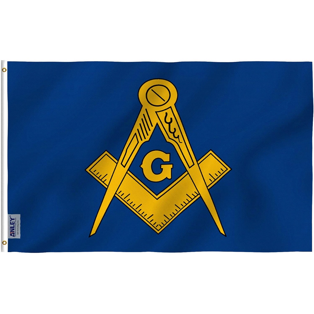 Anley Masonic Flag 90x150cm | Shopee Malaysia
