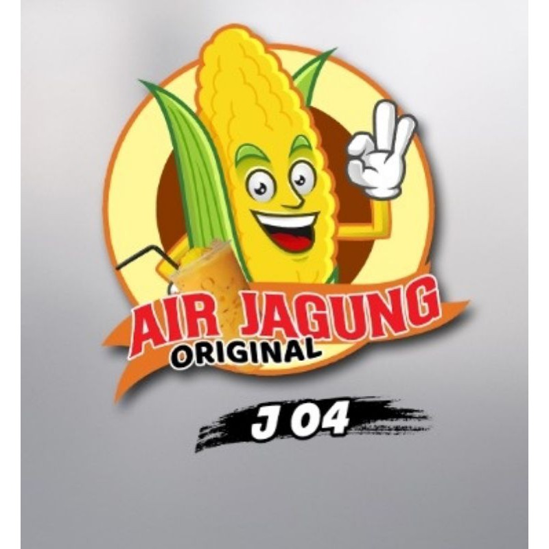 Sticker Air Balang ️Air Jagung Flavour ️ (Didatangkan dengan design ...