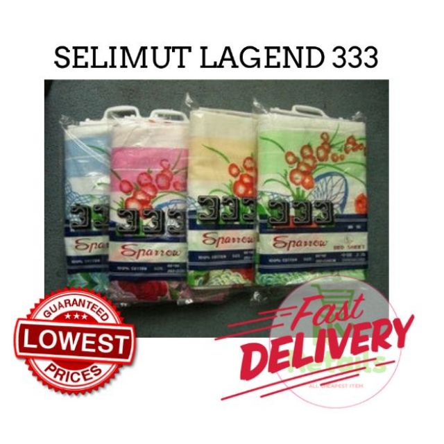 🔥HOT🔥SELIMUT LEGEND 333 VIRAL | Shopee Malaysia