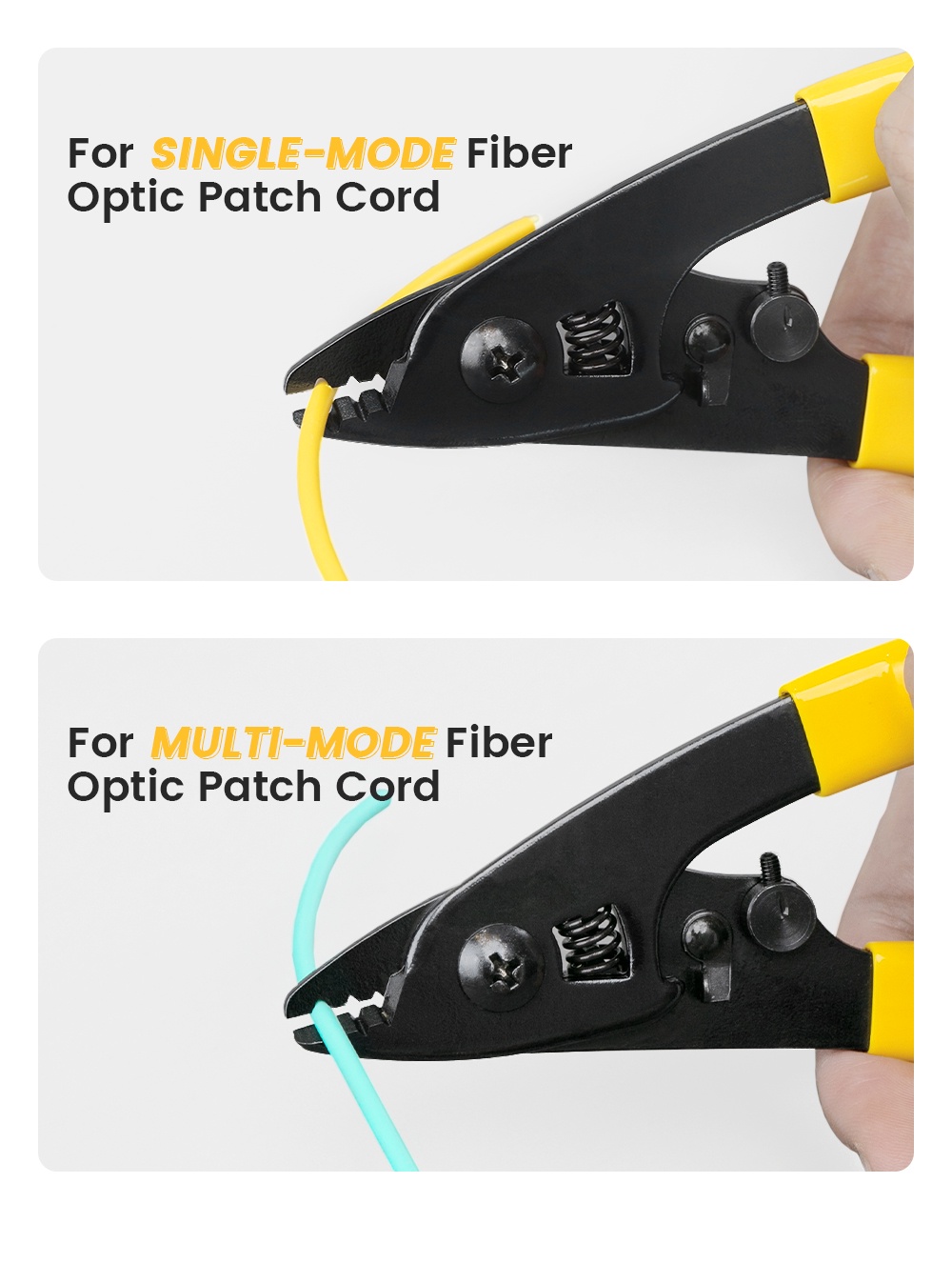 Fibra Optica CFS-3 Fiber Optic Stripper 3 Port Hole Fiber Optic ...