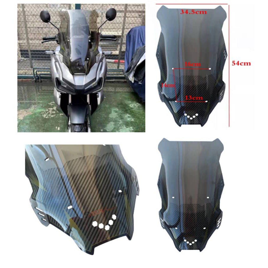 TKM0160 | Windshield Honda ADV 150 | Shopee Malaysia