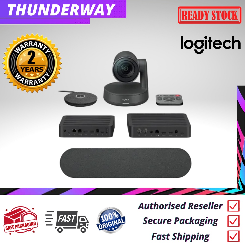 LOGITECH Rally 4K Video Conferencing System 960-001237 | Shopee Malaysia