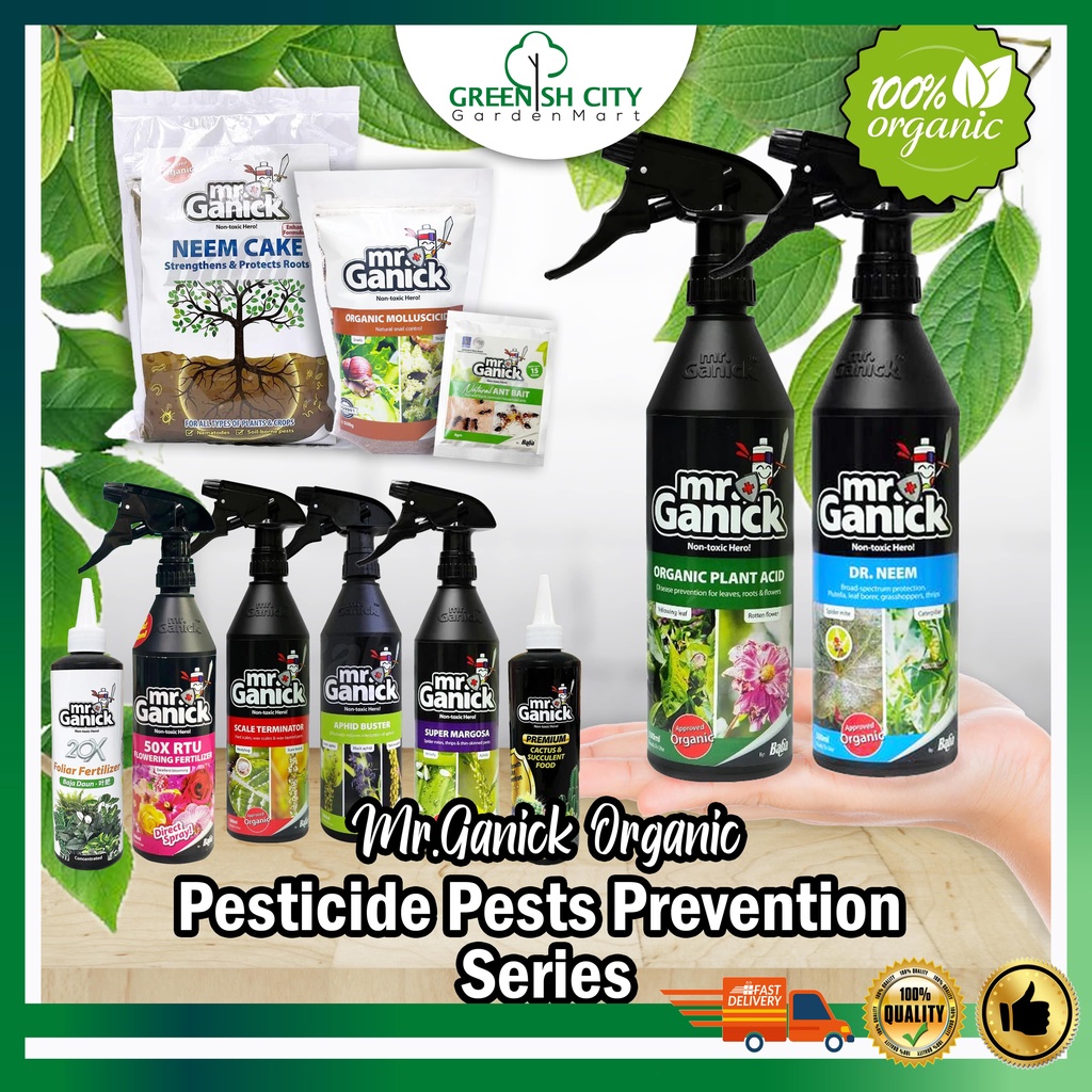 BABA Mr Ganick Dr. Neem Scale Terminator Super Margosa Racun Serangga ...