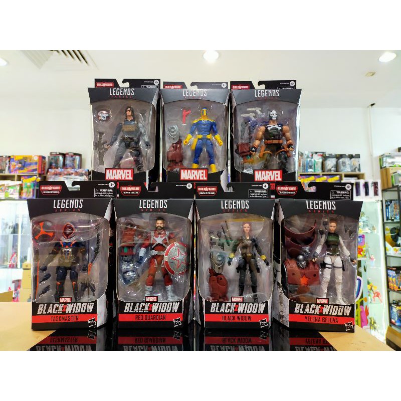 Marvel Legends Black Widow 6"Inch Taskmaster /Yelena Belova /Red ...