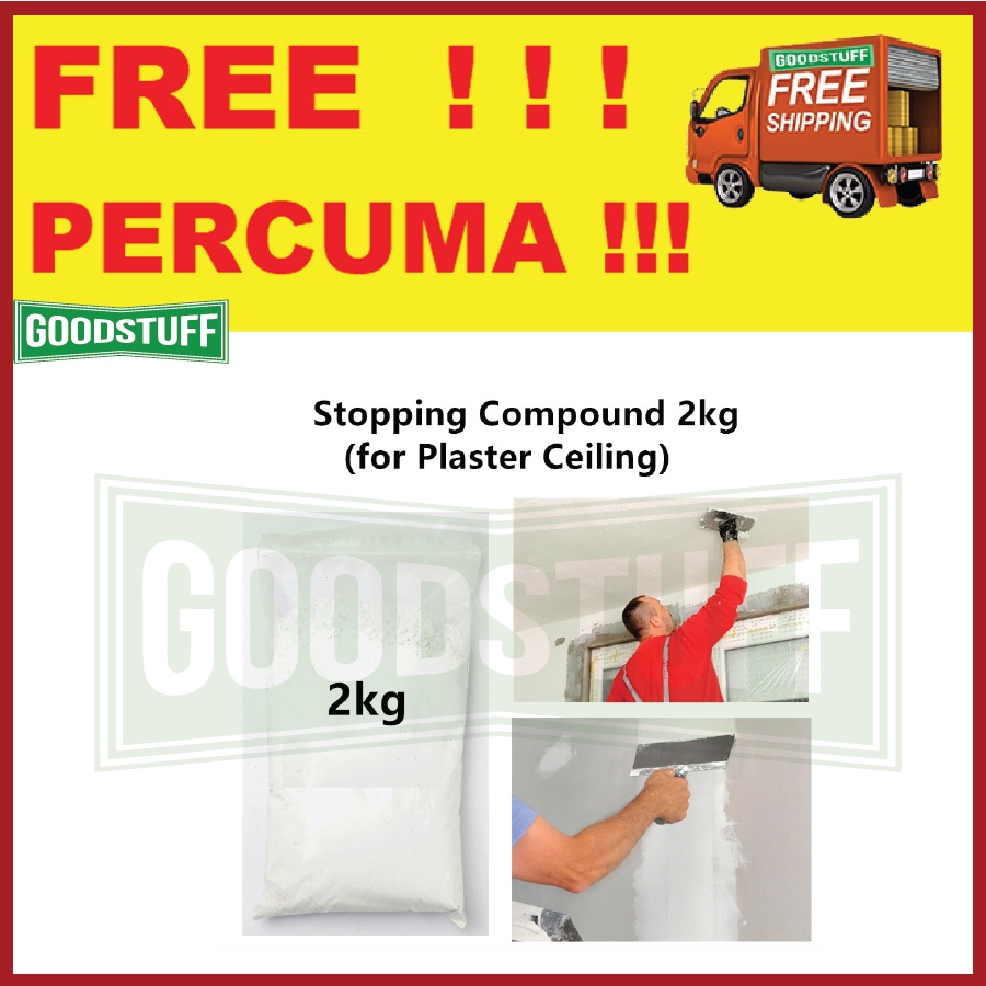 2KG ASG CEMENT STOPPING COMPOUND /SIMEN PLASTER CEILING/STOPPING ...