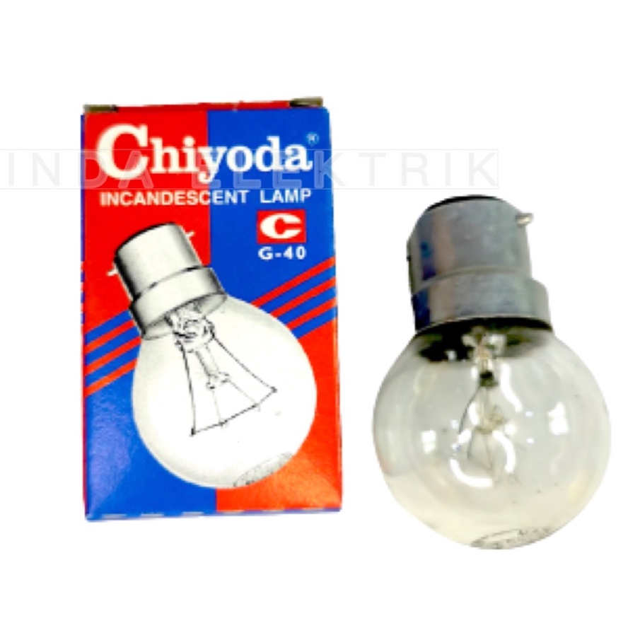 Chiyoda 5W B22 Ping Pong Colour Bulb/ Chiyoda 5W B22 Warm White/ Clear ...