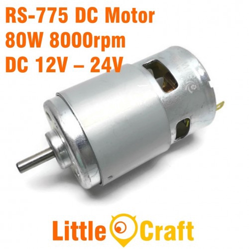 RS-775 DC Motor 12V-24V 80W 8000RPM | Shopee Malaysia