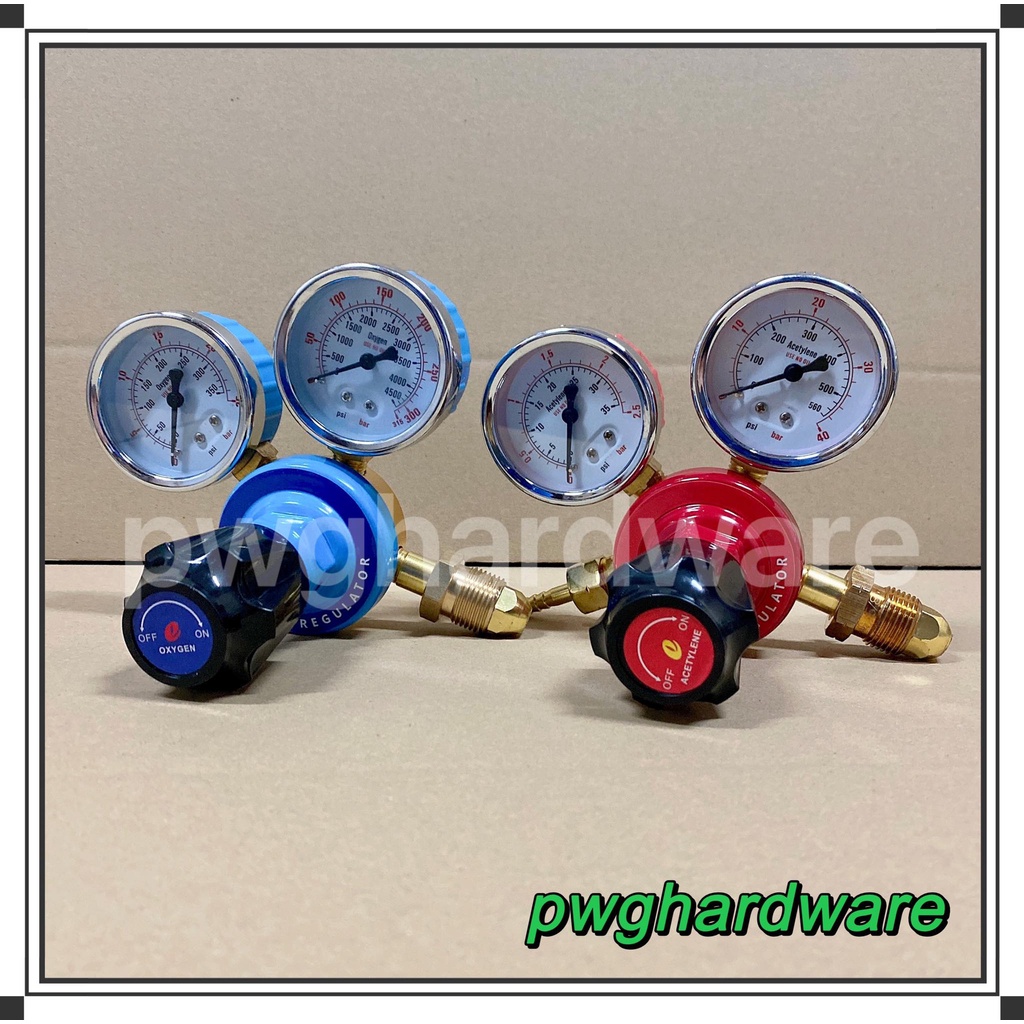 "E" ACETYLENE REGULATOR / OXYGEN REGULATOR / METER GAS OXYGEN METER GAS ...